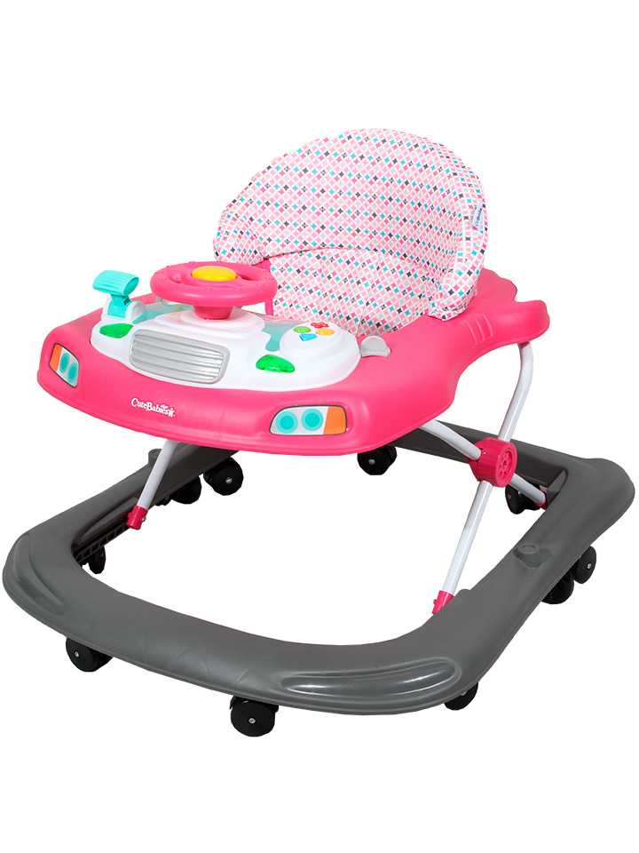 ANDADERA DYNAMIC ROSA CUTEBABIES 11036800 - Azul y Rosa